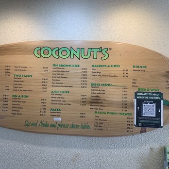 COCONUT’S FISH CAFE - KAMAOLE - Updated August 2024 - 942 Photos & 1101 ...