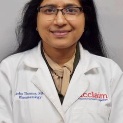 ASHA THOMAS, MD - Rheumatologists - 1400 S Main St, Fort Worth, TX ...