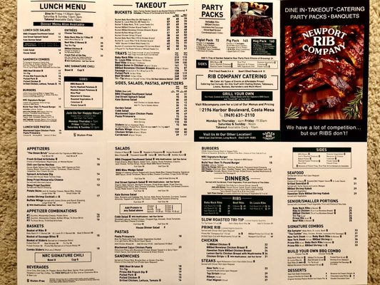 NEWPORT RIB COMPANY - 779 Photos & 982 Reviews - 2196 Harbor Blvd ...