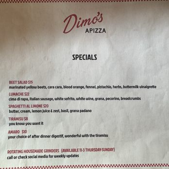 DIMO’S APIZZA - Updated December 2025 - 306 Photos & 251 Reviews - 701 ...