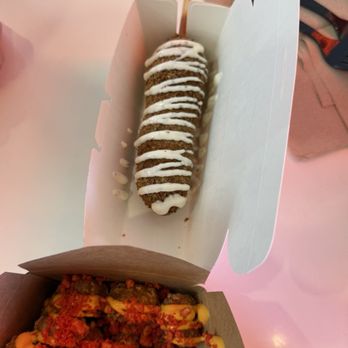 TWO HANDS KOREAN CORN DOGS - Updated July 2025 - 212 Photos & 100 ...