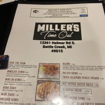 MILLER’S TIME OUT - Updated October 2025 - 15 Photos & 52 Reviews ...