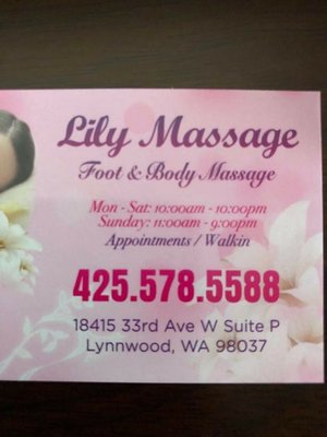 LILY MASSAGE - Updated October 2025 - 44 Photos & 101 Reviews - 18415 ...