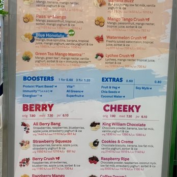 BOOST JUICE - Updated December 2025 - Stockland Forster, Breese Pde ...