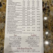 VILLA ROSA PIZZA KITCHEN - 57 Photos & 85 Reviews - Pizza - 5345 W ...