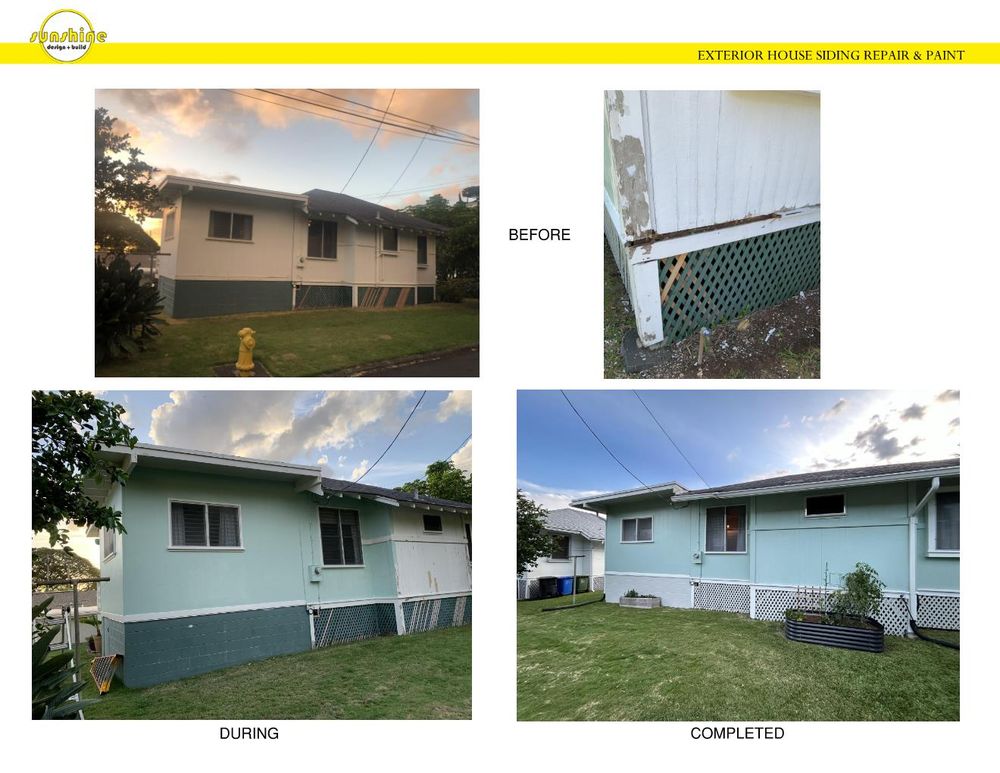 SUNSHINE DESIGN BUILD - Updated December 2025 - 11 Photos - Honolulu, Hawaii - Handyman - Phone ...