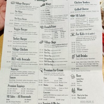 VILLAGE BURGER - WOODSTOCK - Updated June 2024 - 41 Photos & 63 Reviews ...