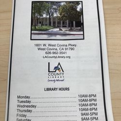LA COUNTY LIBRARY - WEST COVINA LIBRARY - 76 Photos & 57 Reviews - 1601 ...