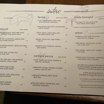 INTERO RESTAURANT - Updated July 2024 - 1044 Photos & 523 Reviews ...