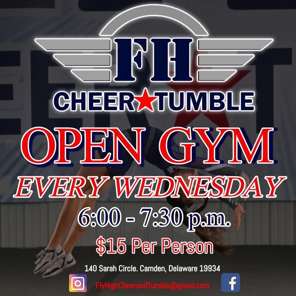FLY HIGH CHEER AND TUMBLE - Updated August 2025 - 140 Sarah Cir, Camden ...