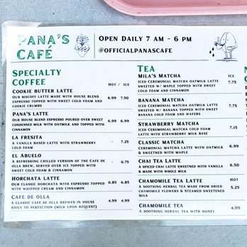 PANA’S CAFE - Updated December 2025 - 179 Photos & 104 Reviews - 16500 ...