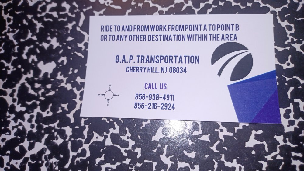 GAP TRANSPORTATION - Updated April 2026 - Cherry Hill, New Jersey ...