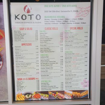 KOTO HIBACHI EXPRESS & SUSHI - Updated October 2024 - 61 Photos & 35 ...