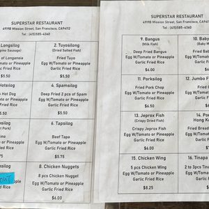 SUPERSTAR RESTAURANT - 528 Photos & 545 Reviews - 4919 Mission St, San ...