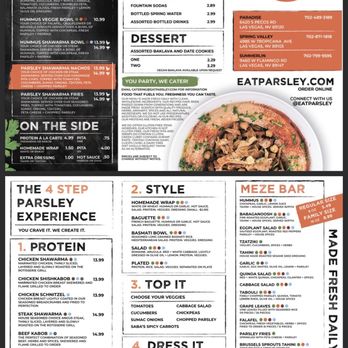 PARSLEY MODERN MEDITERRANEAN - Updated December 2024 - 819 Photos & 920 ...