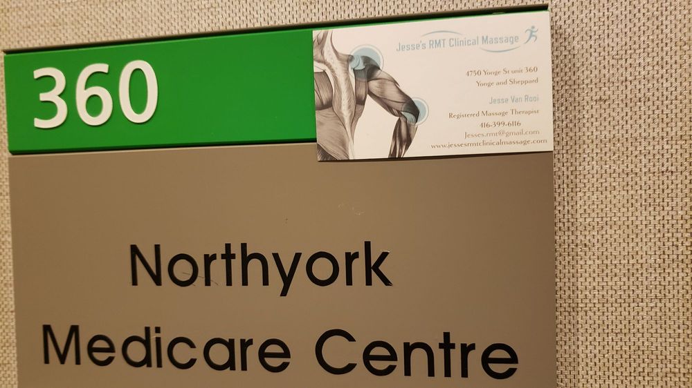 Jesse’s RMT Clinical Massage - Massage Therapy - 4750 Yonge Street ...
