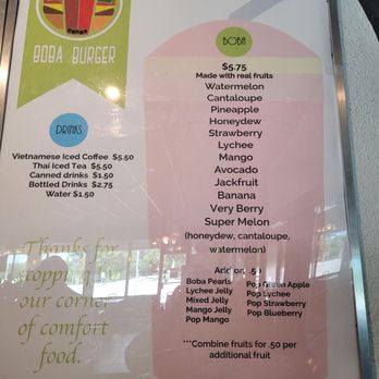 BOBA BURGER - Updated October 2025 - 993 Photos & 880 Reviews - 8530 ...