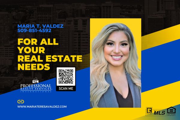 MARIA T. VALDEZ - PROFESSIONAL REALTY SERVICES - Updated May 2024 ...