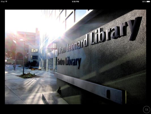 SFSU - J. PAUL LEONARD LIBRARY - Updated October 2025 - 62 Photos & 53 ...