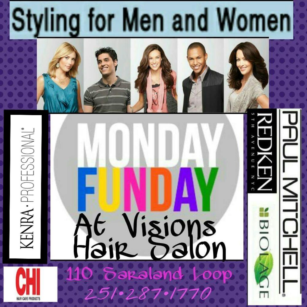 VISIONS HAIR SALON - Updated August 2025 - 15 Photos - 110 Saraland Lp ...