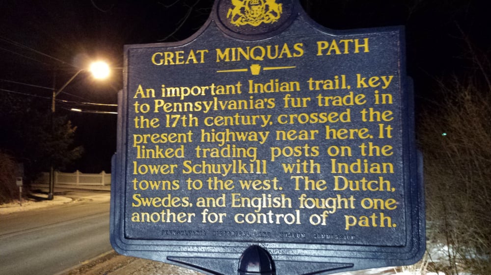 GREAT MINQUAS PATH HISTORICAL MARKER - Updated January 2025 - High St ...