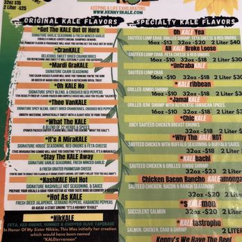 KENNY’S KALE - Updated May 2024 - 107 Photos & 67 Reviews - 4735 Stamp ...