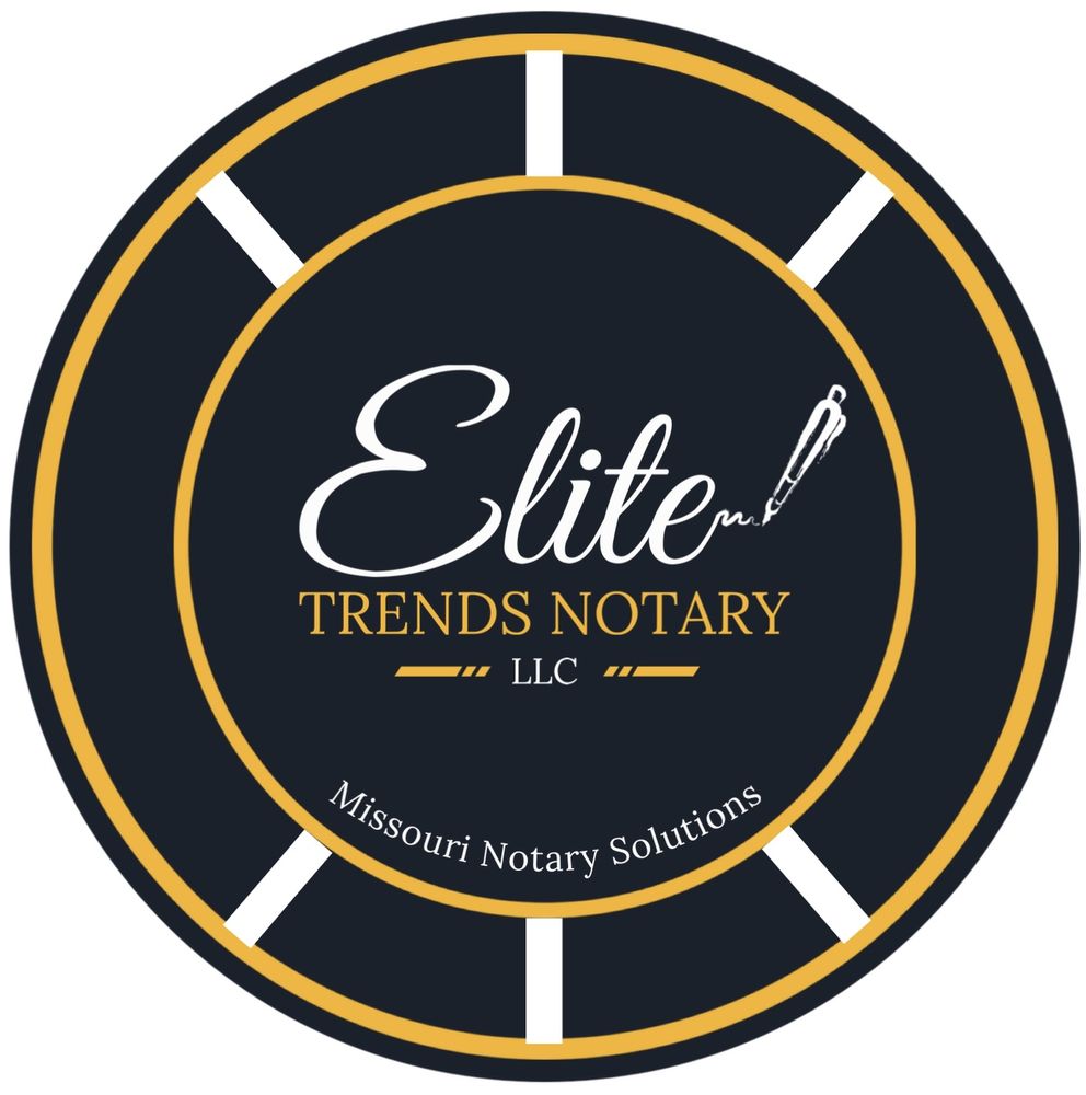 ELITE TRENDS NOTARY - Updated March 2025 - Request a Quote - Kansas City, Missouri - Notaries ...