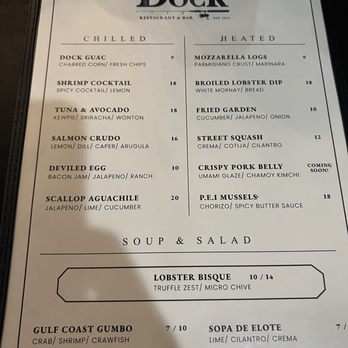 THE DOCK RESTAURANT & BAR - Updated January 2025 - 126 Photos & 81 ...