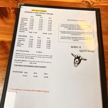 THE FLYING GOAT CAFE’ - Updated August 2024 - 66 Photos & 47 Reviews ...