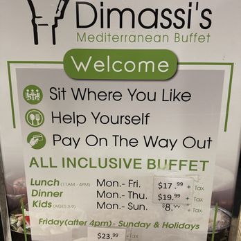 DIMASSI’S MEDITERRANEAN BUFFET - Updated December 2025 - 282 Photos ...