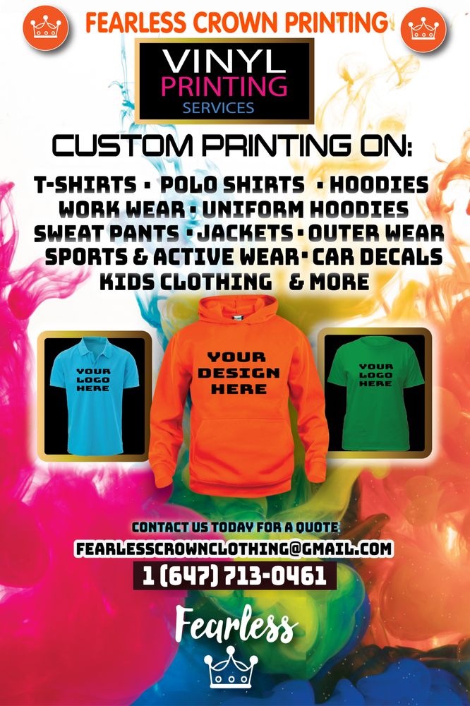 FEARLESS CROWN PRINTING - Updated March 2025 - Request a Quote ...