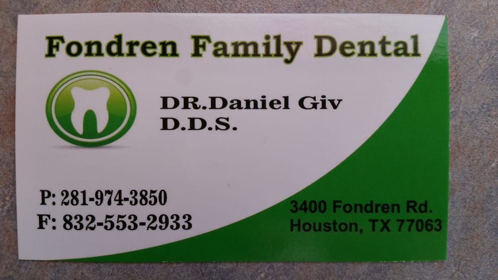 FONDREN FAMILY DENTAL - Updated January 2026 - 3400 Fondren Rd, Houston ...