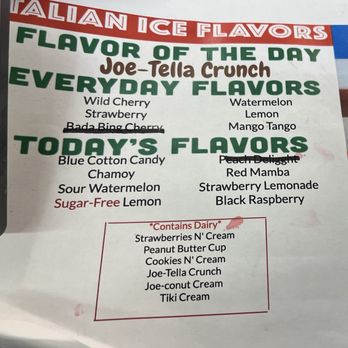 JOES ITALIAN ICE - Updated June 2025 - 4813 Photos & 3362 Reviews ...