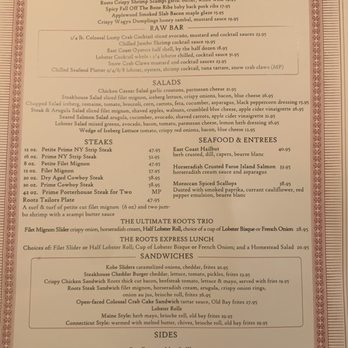 ROOTS STEAKHOUSE - Updated January 2025 - 414 Photos & 506 Reviews ...