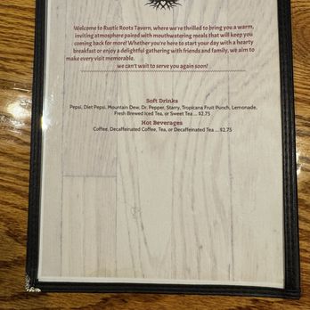 RUSTIC ROOTS TAVERN - Updated December 2025 - 24 Photos & 16 Reviews ...