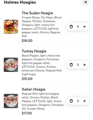 HOLMES HOAGIES - Updated May 2025 - 405 A Philadelphia Pike, Wilmington ...