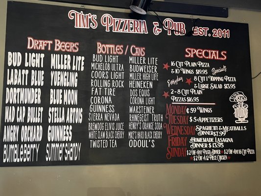 TIM’S PIZZERIA & PUB - Updated April 2025 - 44 Photos & 56 Reviews ...