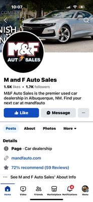 M & F AUTO SALES - Updated December 2025 - 37 Photos & 50 Reviews ...