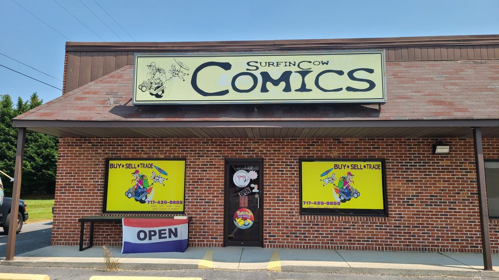 SURFIN COW COMICS - Updated December 2025 - 1637 E Main St, Waynesboro, Pennsylvania - Comic ...