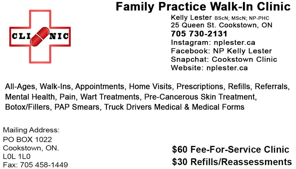 NP KELLY LESTER - Updated December 2025 - Cookstown, Ontario - Nurse ...