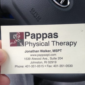 PAPPAS PHYSICAL AND HAND THERAPY - Updated December 2025 - 1539 Atwood ...