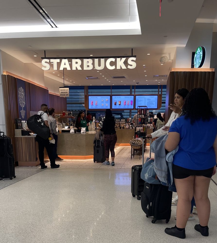 STARBUCKS TERMINAL C GATE 132 - 3 Brewster Rd, Newark, New Jersey ...