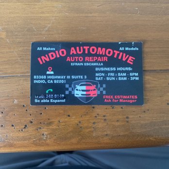 INDIO AUTOMOTIVE - Updated December 2025 - 27 Photos & 27 Reviews ...