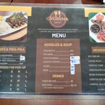 MORENA RESTAURANT - Updated December 2025 - 6459 Victoria Avenue ...