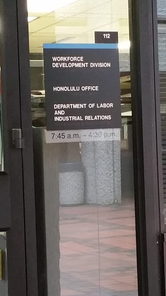 STATE OF HAWAII WORKFORCE DEVELOPMENT DIVISION Honolulu, HI - Updated ...