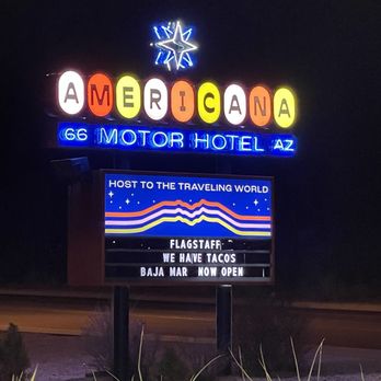 AMERICANA MOTOR HOTEL - Updated October 2024 - 74 Photos & 29 Reviews - 2650 E Rte 66, Flagstaff ...
