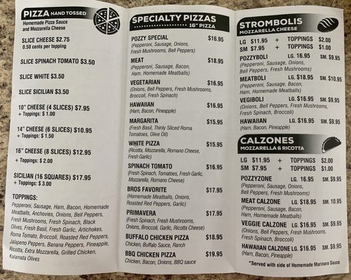 POZZY BROS. PIZZA - Updated December 2025 - 31 Reviews - 727 N ...