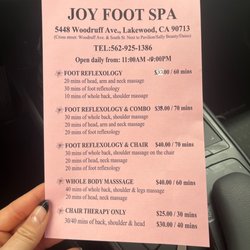 JOY FOOT SPA - 38 Photos & 281 Reviews - 5448 Woodruff Ave, Lakewood ...