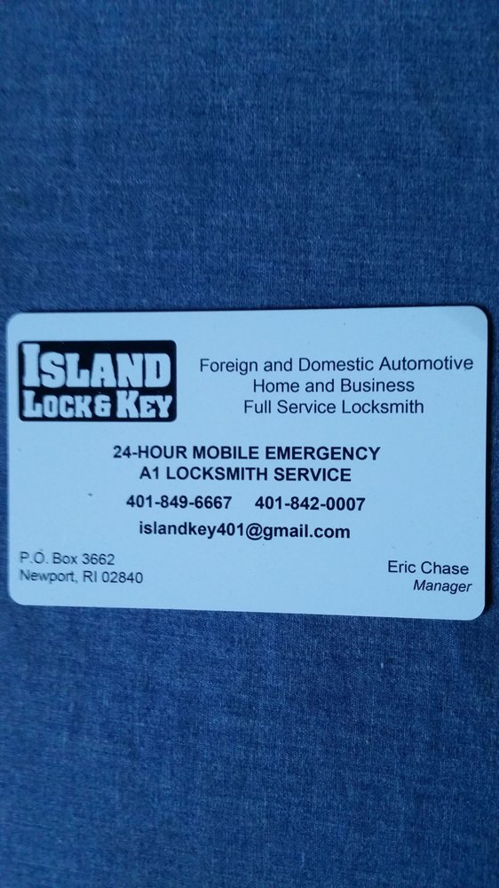 ISLAND LOCK & KEY - Updated December 2025 - 15 Reviews - Newport, Rhode ...