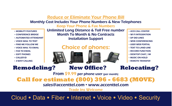 ACCENT TEL USA - Updated July 2025 - 35 Photos - 3501 Bessie Coleman ...